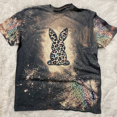 Leopard Print Bunny Svg, Png, Bunny Svg, Bunny Png, Easter Svg, Easter ...