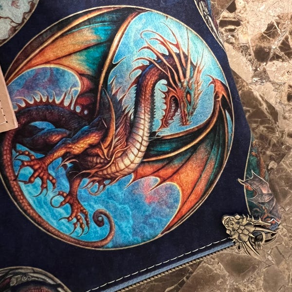Dragon Head Zipper Pull for #5 Nylon Zipper Tape - Etsy