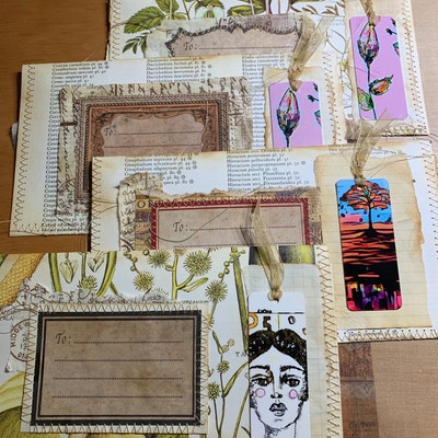 Vintage Digital Fancy Labels DIGI19 81 - Etsy