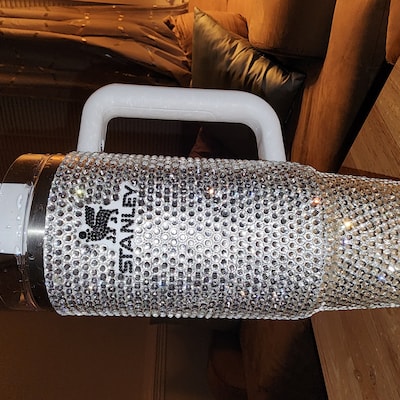 Custom Bling Pink Dusk Stanley 40oz Tumbler Made W Beautiful Pink ...