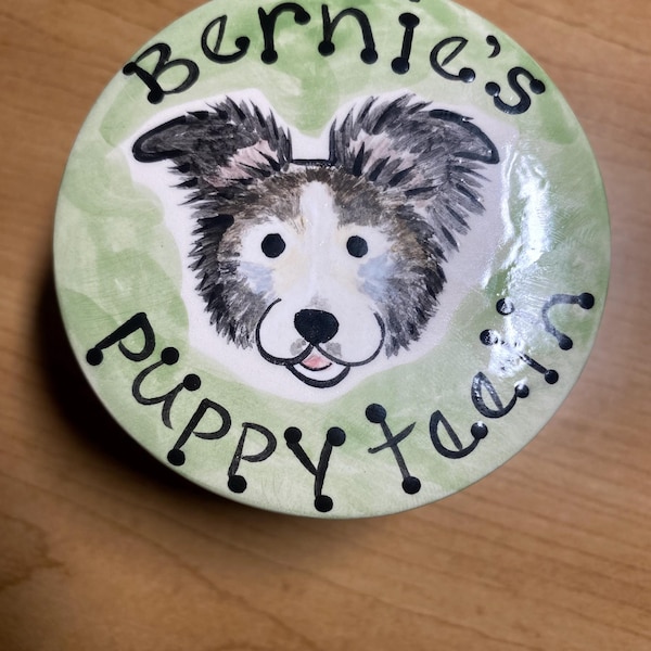 New Puppy Tooth Box / Puppy Teeth Box / Custom Pet Gift / Personalized ...