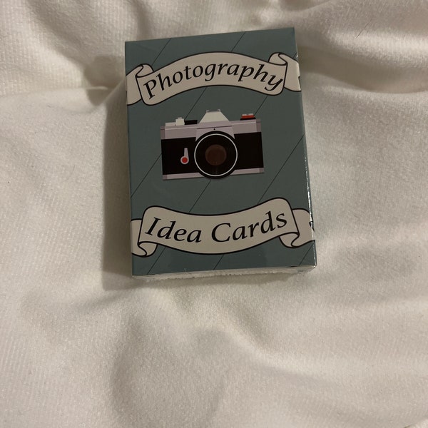 Photography Idea Cards – Portrait Photography Prompts & Creative ...