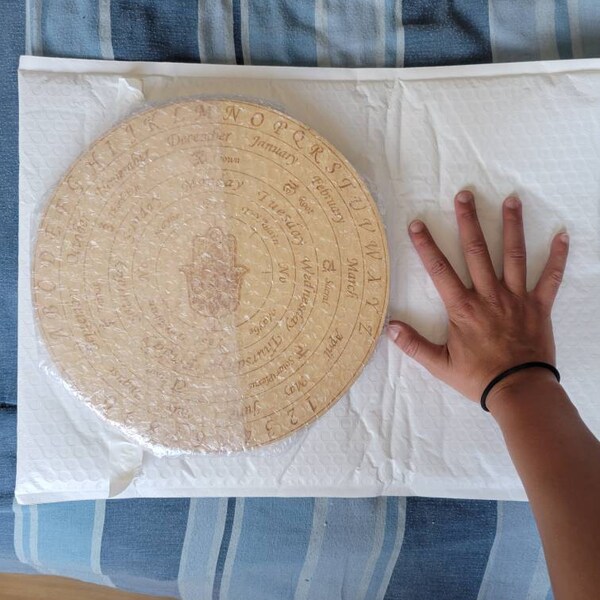 Pendulum Board Set, Hand of Fatima, Divination Tool, Intuition ...