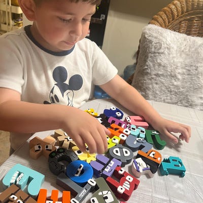 Russian Alphabet Figures Full Set 33 Letters - Etsy