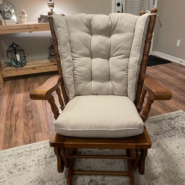 Wingback Rocker Replacement Cushions / 4 Post Rocker Cushions ...