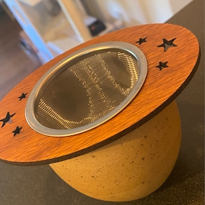 Exotic Wood Tea Infuser Loose Leaf Tea Strainer Tea Lover Gifts Tea ...