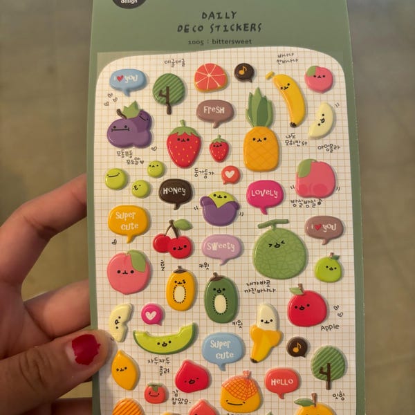 Red Rose Pink Flowers Sticker Set, Rose Stickers, Wild Flower Bouquet ...