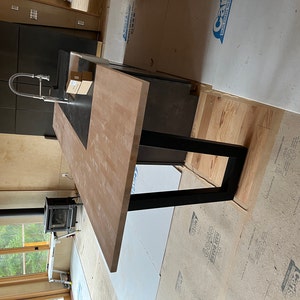 Custom Metal Pedestal Base Half Dome Leg Crescent Leg - Etsy