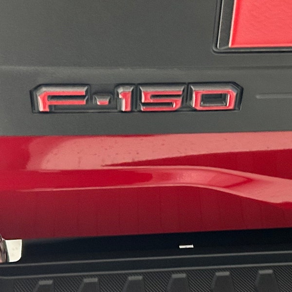 Tufskinz | F-150 Tailgate Emblem Overlays - Fits 2021-2026 F-150 Raptor ...