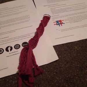Big Macrame DIY Kit 27 Keychains and 3 Different Patterns - Etsy