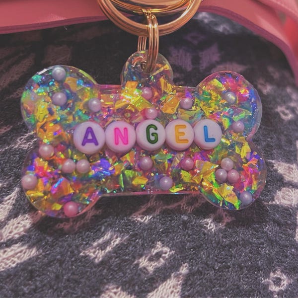 Resin Pet Tags Custom Made to Order! - Etsy