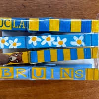 Student Classroom Clothespins Hand Painted Personalized Kids Artwork ...