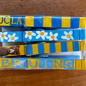 Student Classroom Clothespins Hand Painted Personalized Kids Artwork ...