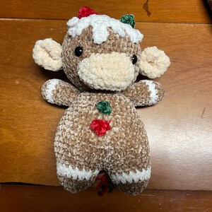 DIGITAL PATTERN: Gingerbread Cow Crochet Plushie - Etsy