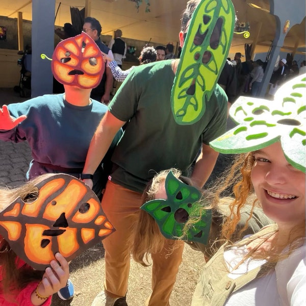 Korok Cosplay Oaki Five Pointed Leaf Mask PDF Pattern for EVA Foam - Etsy