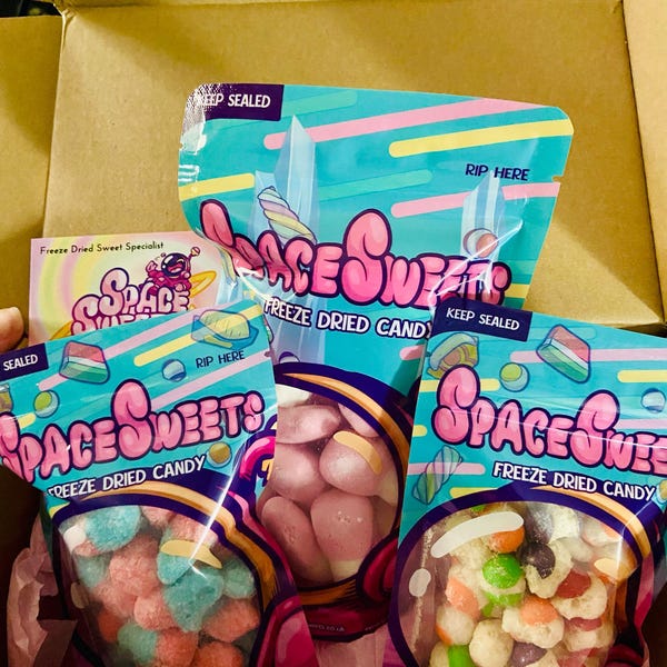 Freeze Dried Milkybar Choo | Spacesweets | Retro | Halal Sweets | Vegetarian Sweets | Novelty ...