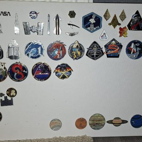 NASA Crew-9 USCV-9 Mission Patch Hard Enamel Pin - Etsy
