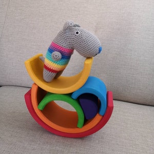 CROCHET PATTERN BEE Stacking Toy / Amigurumi / Stuffed Doll - Etsy