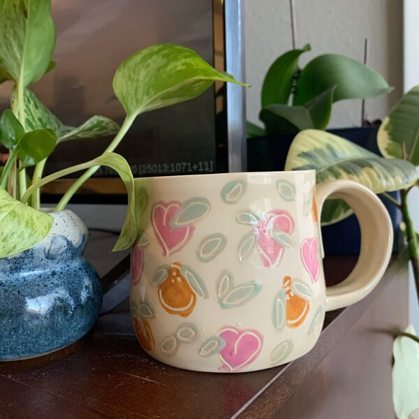 Handmade Ceramic Thumb Cup Indent Mug Pinch Tumbler 12 Oz Ounce - Etsy