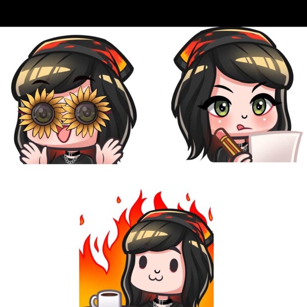 Custom Pngtuber Chibi, Pngtuber Model, Chibi Emotes, Discord Twitch ...