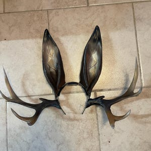 Elven Elf Ears 3d Printed Horns on Headband DIY Costume Addition Dragon ...