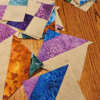 Trade Winds Quilt Pattern, Basicgrey PAT060, Fat Quarter FQ Friendly Pattern, Blowing Falling ...