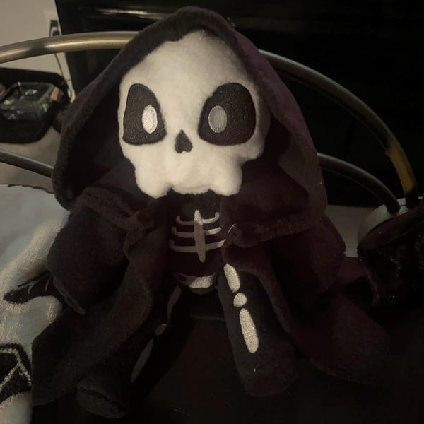 Grim Reaper Plush - Etsy