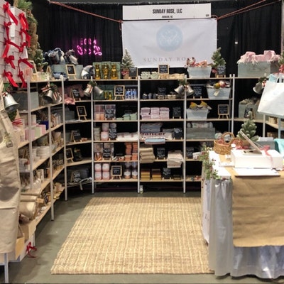 10' X 10' Canopy Booth or Indoor Display Booth Craft Show Display ...