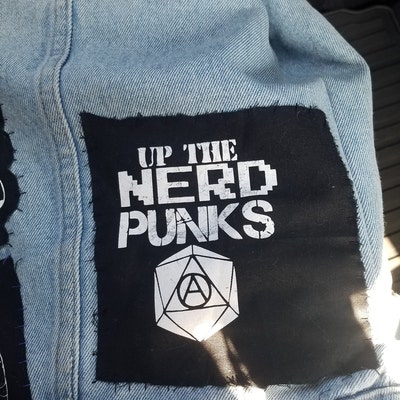 Up the Nerd Punks Patch Sticker Badge Bundle - Etsy