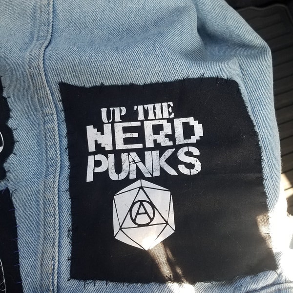 Up the Nerd Punks! Patch + Sticker + Badge Bundle - Etsy