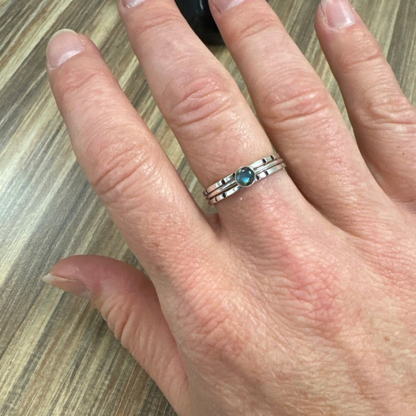 Carved Square Moden Design Thumb Ring, Sterling Line Thumb Ring ...