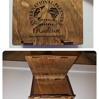 Personalized Men's Valet Box Custom Keepsake Box Groomsman Gift Wedding ...