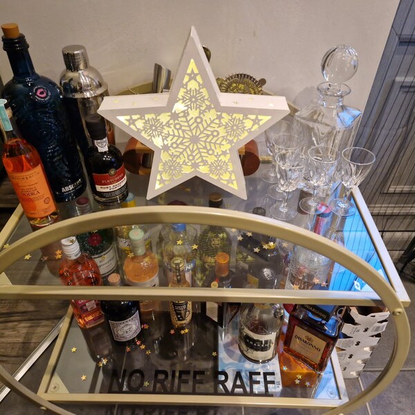 NO RIFF RAFF Door Topper Decoration. A Perfect Gift Idea for Any Home ...