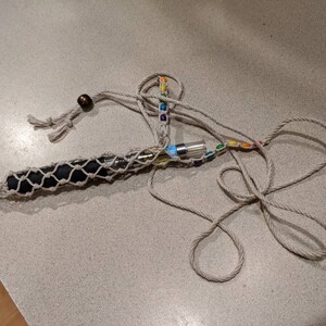 Macrame Lighter Necklace/ Bong Leash Hemp Holster Case Cover - Etsy