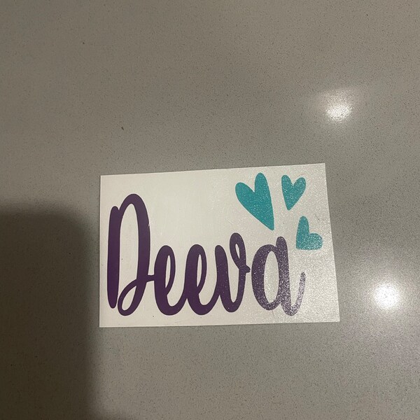 Laptop Stickers | Laptop Decal | Computer Decal | Name Laptop Decal ...