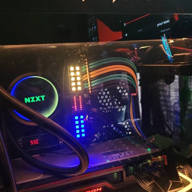 Custom PSU Cable Extensions by PCModsUSA on Etsy