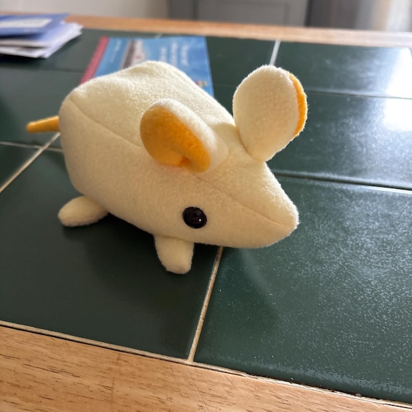 Cheese Mouse/rat Plush! Made to Order, Goofy Little Fella (cheesey If ...