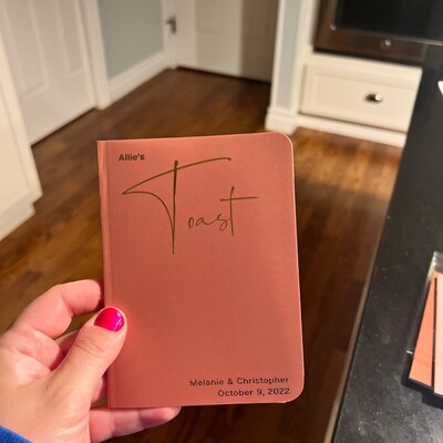 Wedding Toast Books for Your Maid of Honor and Best Man, Speech, Pocket ...