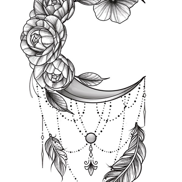 15 Ornamental/insect Dagger Tattoo Stamps for Procreate - Etsy