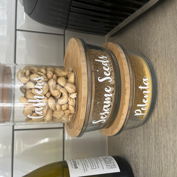 Personalised Letterbox Sign Decal Label for Greeting or Instruction and ...