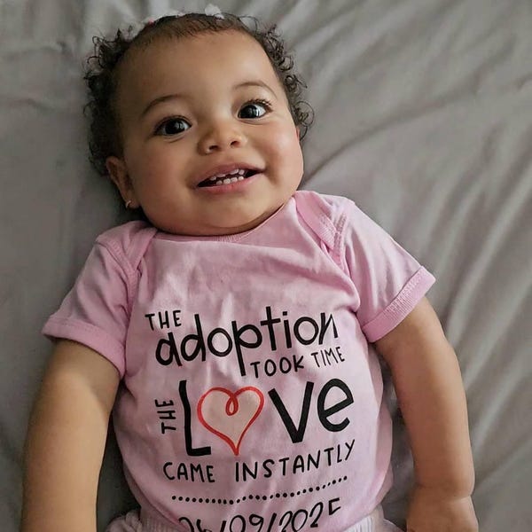 Family Matching Adoption Shirts, Adopting Announcement, Personalized ...