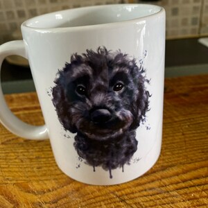 Cockapoo Mug, Dog Themed Mug, Dog Lover Mug, Cockapoo Themed Gift ...