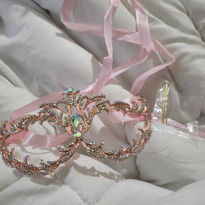 Butterfly Green Masquerade Mask, Wedding Party Silver Eye Mask, Cosplay ...