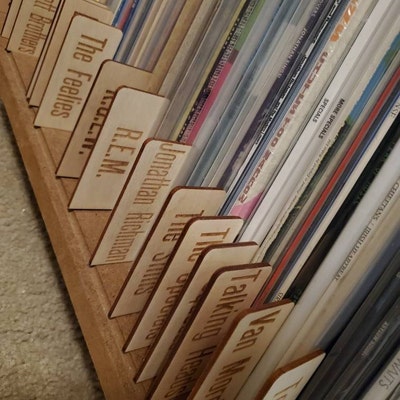 Eco Friendly, Genre Record Dividers, Record Dividers, Custom Genre ...