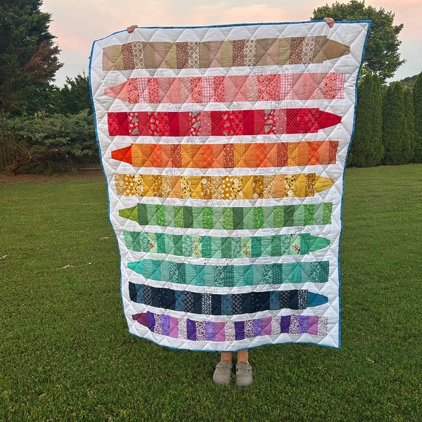 PDF- COLOR ME Quilt Pattern - Etsy