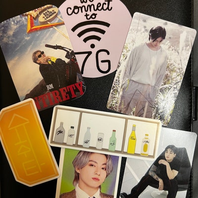 Suchwita BTS Bottle Shelf Sticker Army BTS Vinyl Sticker, Gift for Army ...