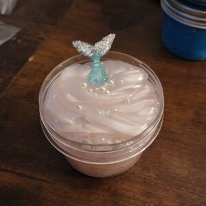 Pearl Mermaid Slime Glossy Slime, Clear Slime, Pick Your Own Scent ...