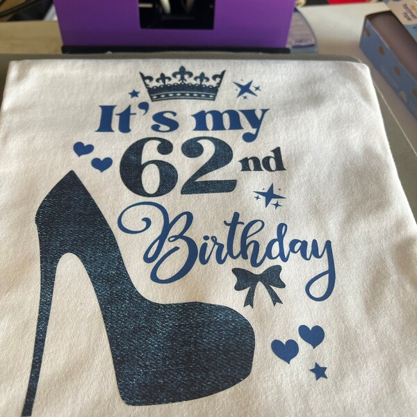 It's My 62nd Birthday Svg, 62nd Birthday Svg, Chapter 62 Svg, Grandmad ...