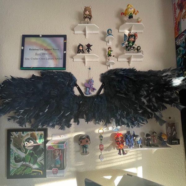 Two 6in X 2in White Wall Shelves Free Shipping These Small Wall Shelves ...