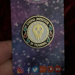 DWMA Weapon and Meister in Training Enamel Pins Soul Eater - Etsy